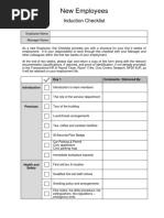 Employee File Checklist | PDF