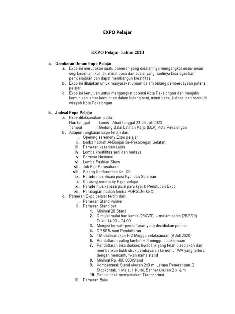Draft Stand Expo | PDF