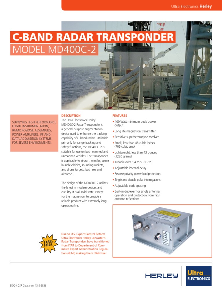 Radar Transponder | PDF | Radar | Amplifier