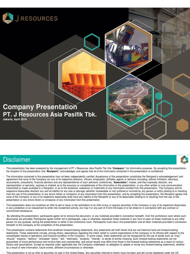 JRAP-Company Presentation April 2018 | PDF