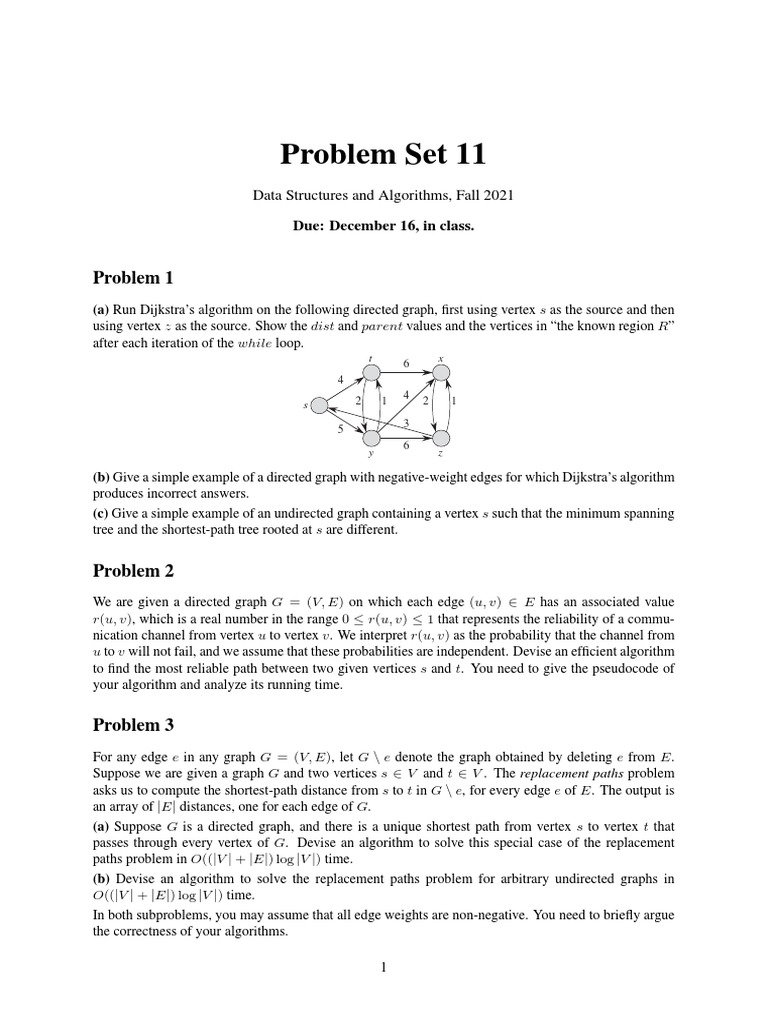 Problem Set 11 | PDF | Mathematical Logic | Computer Programming