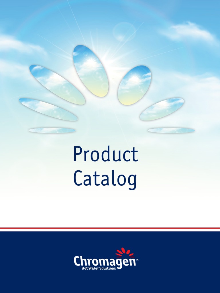 Chromagen Product Catalog 2021 | PDF | Water Heating | Pipe (Fluid ...