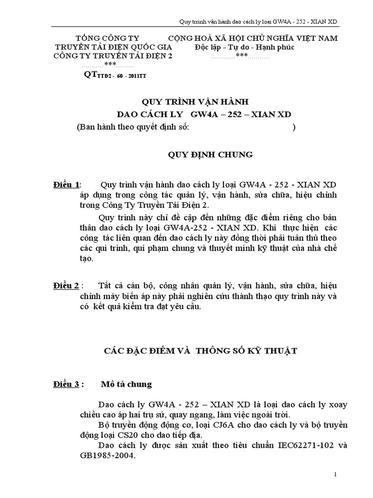 Dao Cach Ly GW4A - 252 - XIAN XD - China | PDF