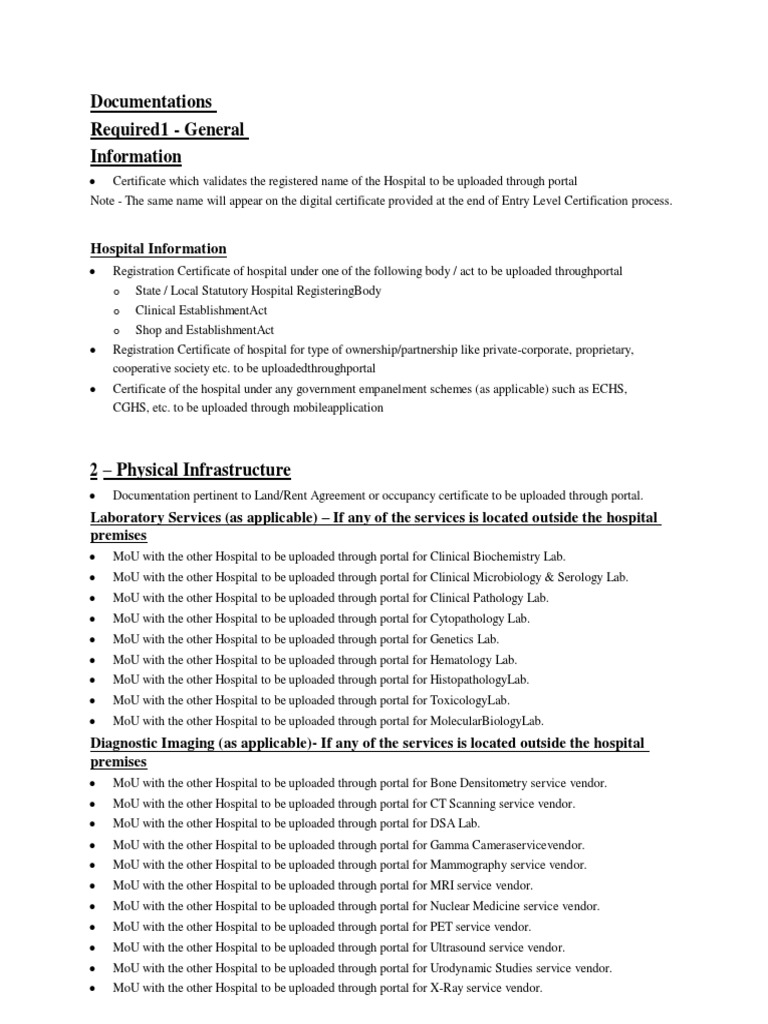Hospital Documentation and Compliance Guide | PDF | Medical Record ...