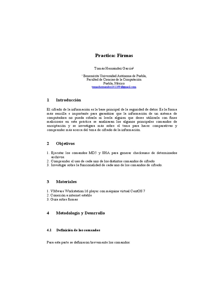 Practica Firmas Tomas Hernandez Garcia | PDF | Cifrado | Ciencias de la ...