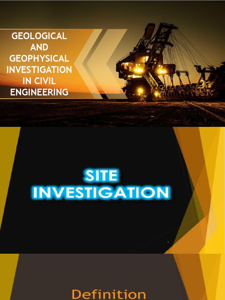 A Multi-Stage Approach to Subsurface Exploration and Geotechnical Investigation for Effective ...