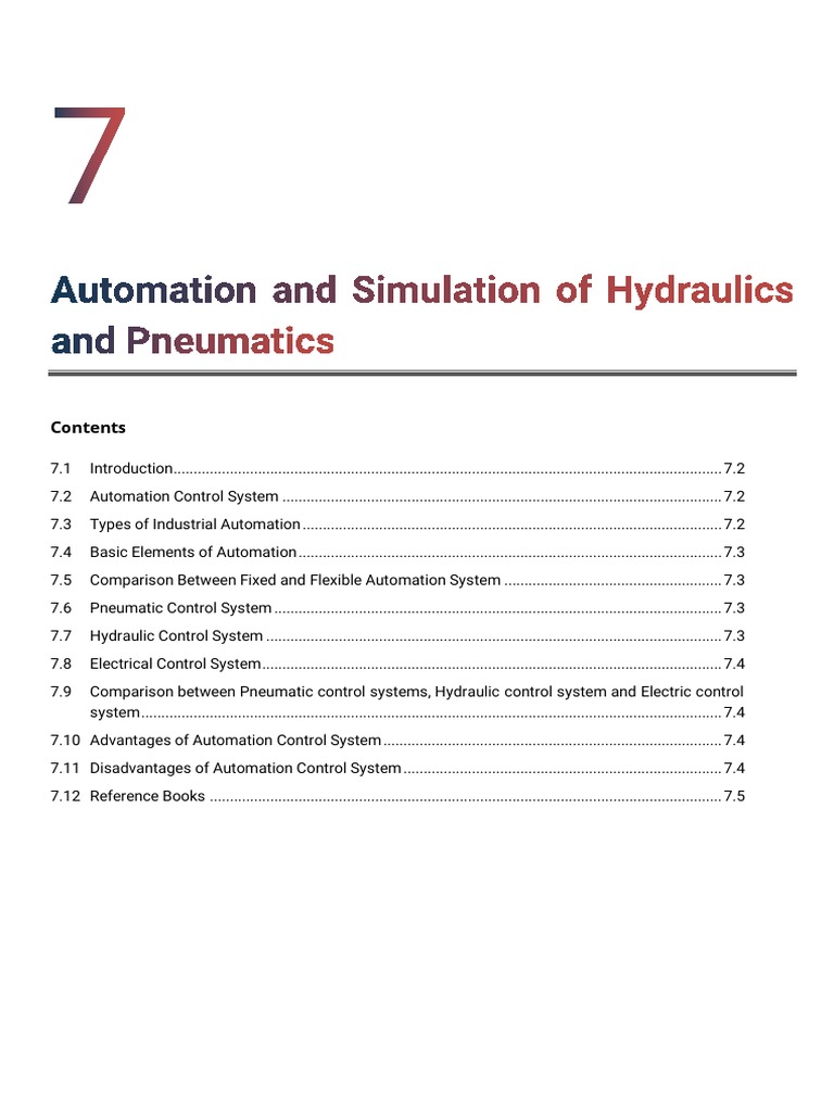 Fixed vs. Flexible Automation Systems | PDF | Automation | Pneumatics