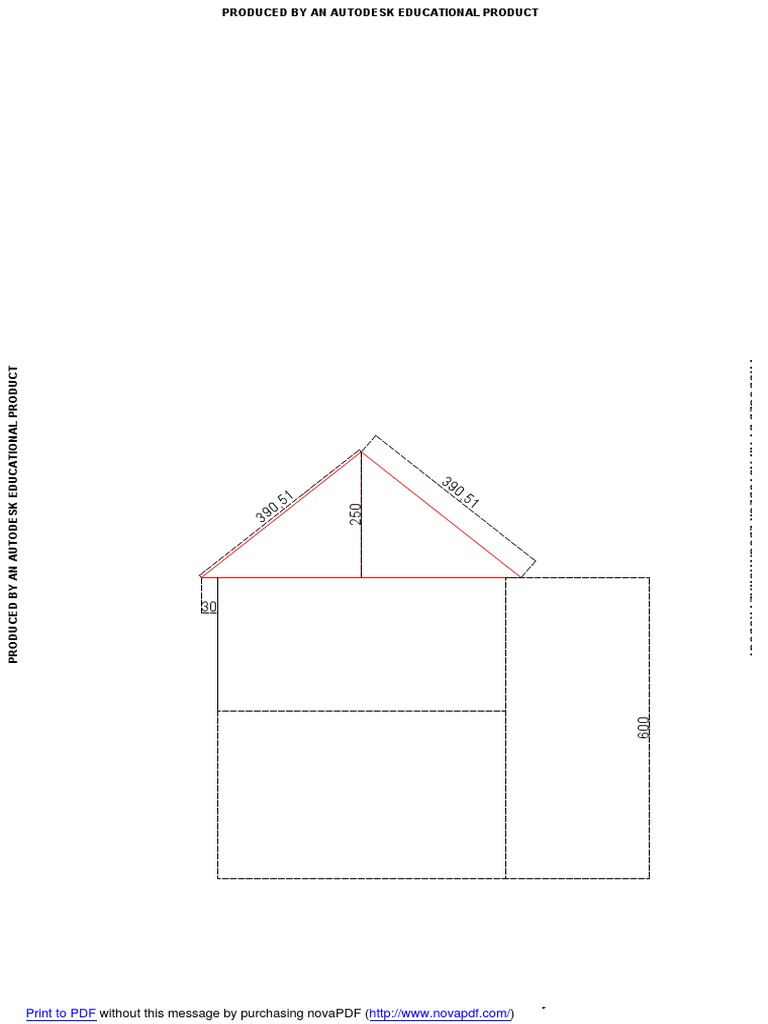 Acoperis Plan Sectiune CC | PDF