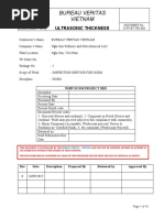 UT Procedure For Thickness Measurement Rev 07 | PDF | Calibration ...