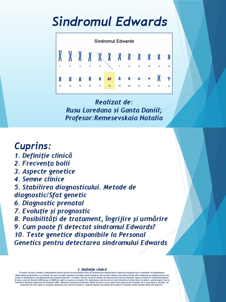 Sindromul Edwards | PDF