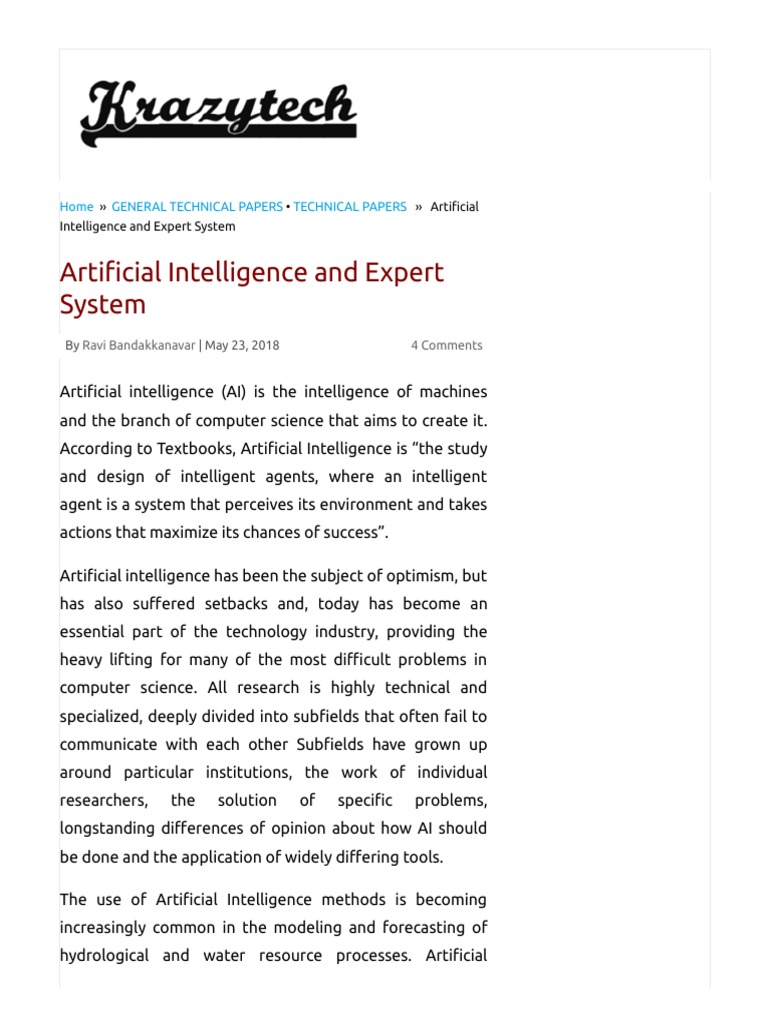 Ai 007 | PDF | Artificial Intelligence | Intelligence (AI) & Semantics