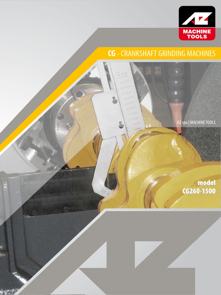 CG 260 - 1500 Brochure | PDF | Grinding (Abrasive Cutting) | Manufactured Goods