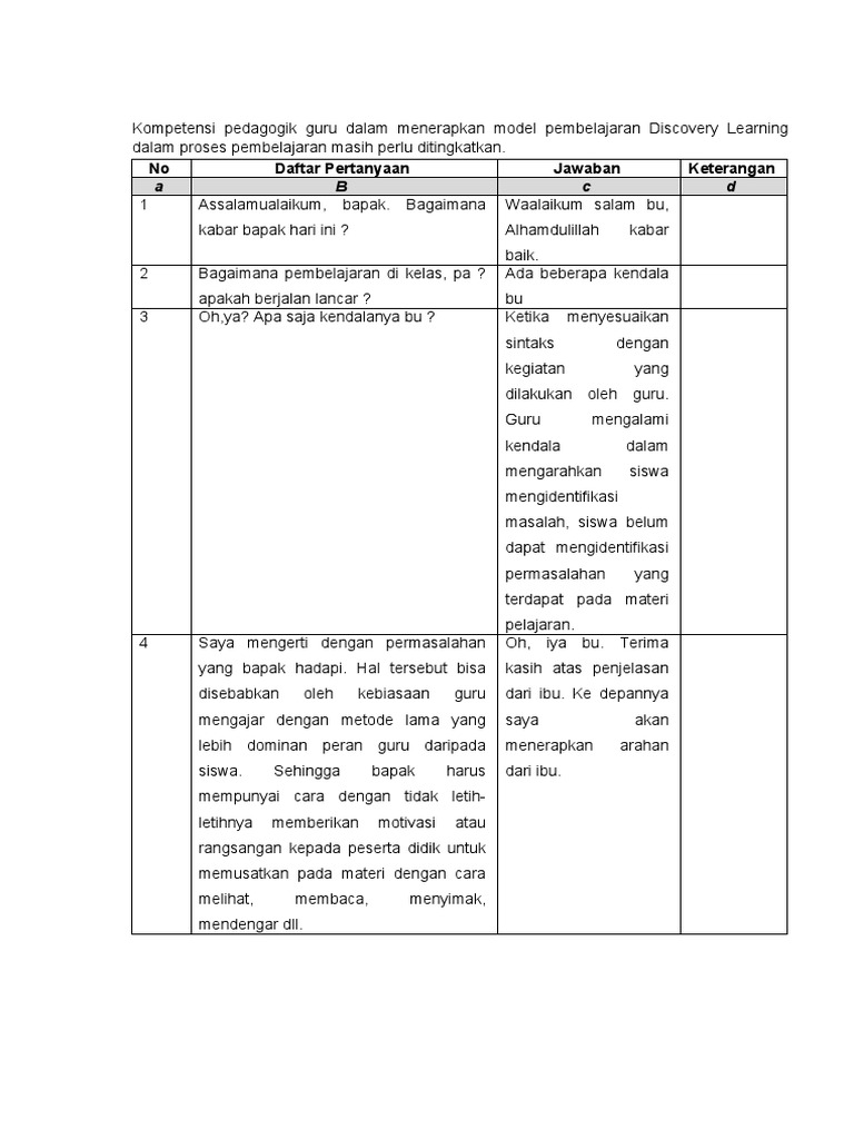 Instrumen Coaching | PDF