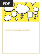 50 Interesting Topics For Discussion | PDF | Adolescence | Social ...