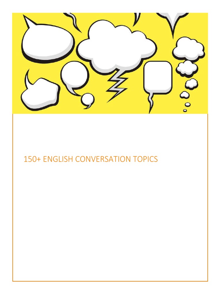 Conversation Topics for Students | PDF | Social Science