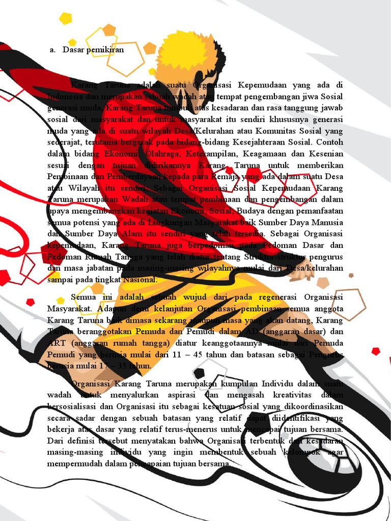 Proposal Mini Soccer | PDF