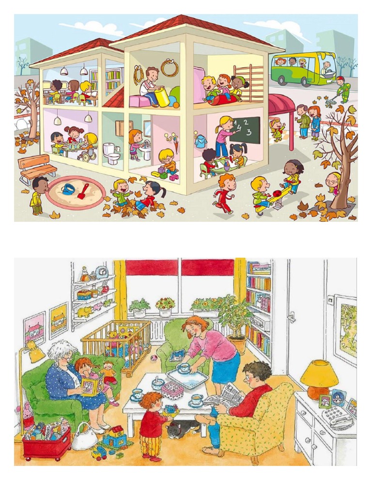 Láminas Descriptivas para Niños y Adultos | PDF