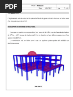 Note de Calcul Radier12 | PDF | Élasticité (Physique) | Béton armé