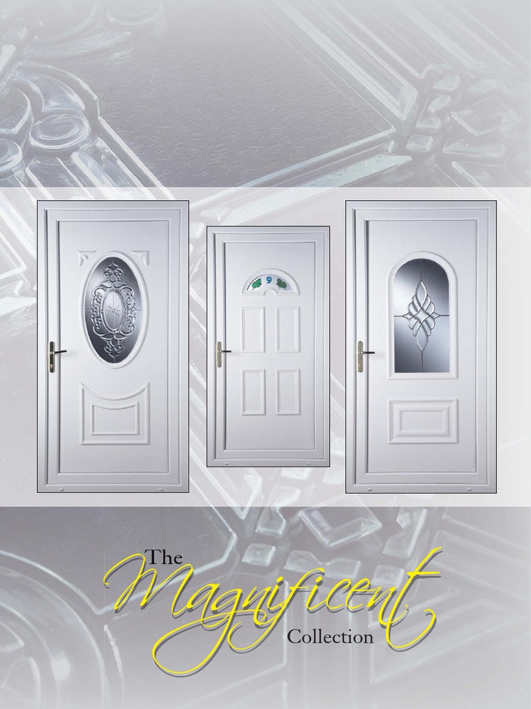 OWD - uPVC Panel Door Brochure | Download Free PDF | Gemstone ...