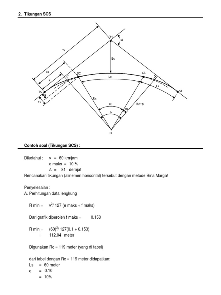 Contoh Soal SCS | PDF