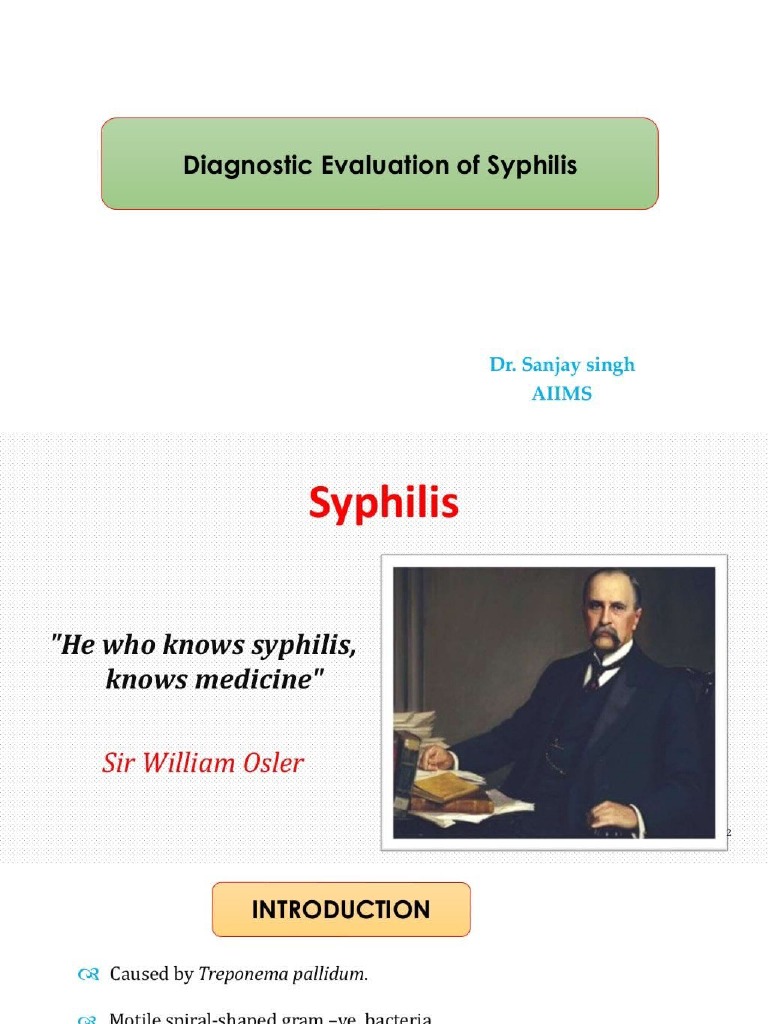 Syphlis | PDF