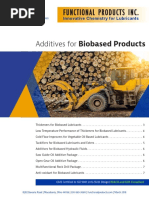 Lubrizol Additives Fact Sheet | PDF | Motor Oil | Lubricant