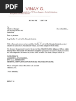 BSNL Surrender Letter | PDF
