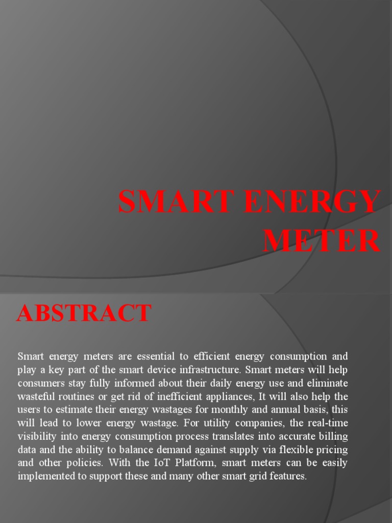 Smart Energy Meter | PDF | Arduino | Electronic Circuits