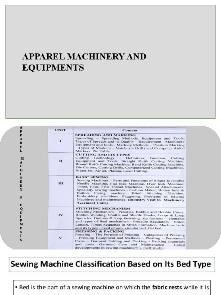 Parts & Functions of Single Needle Machine-10thaug | PDF | Sewing ...