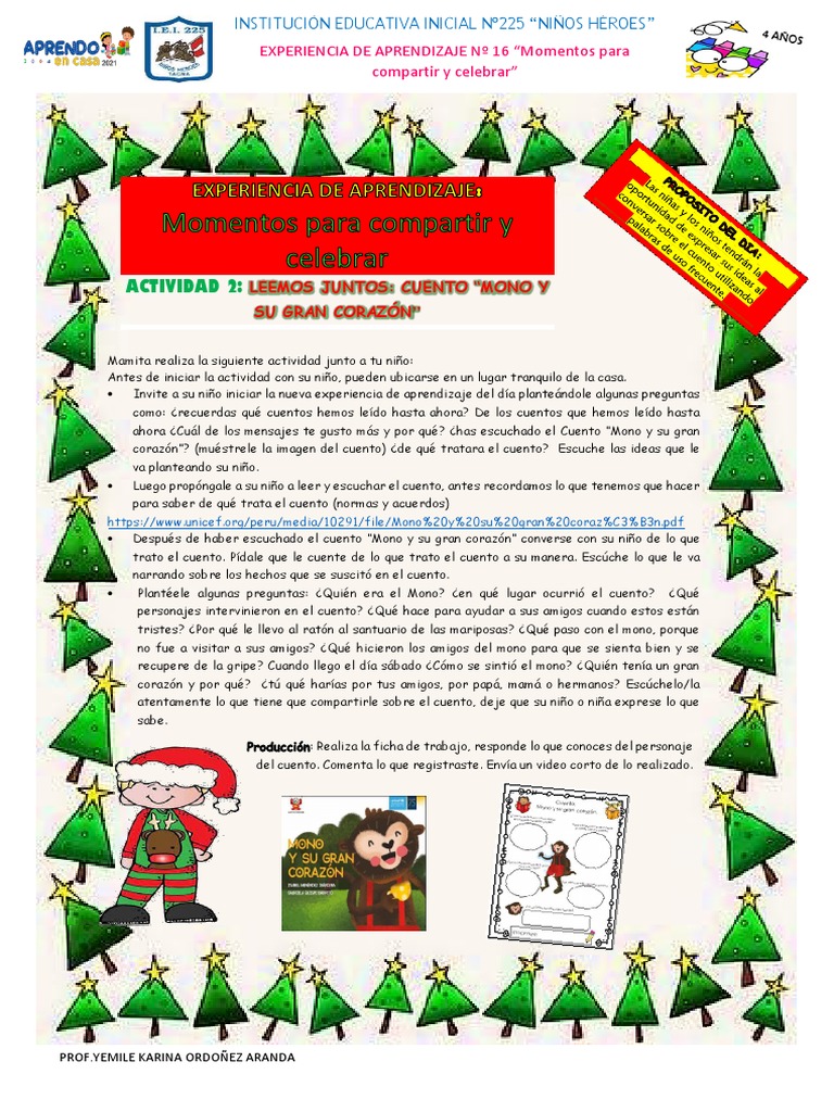 Ficha #2 | PDF | Navidad