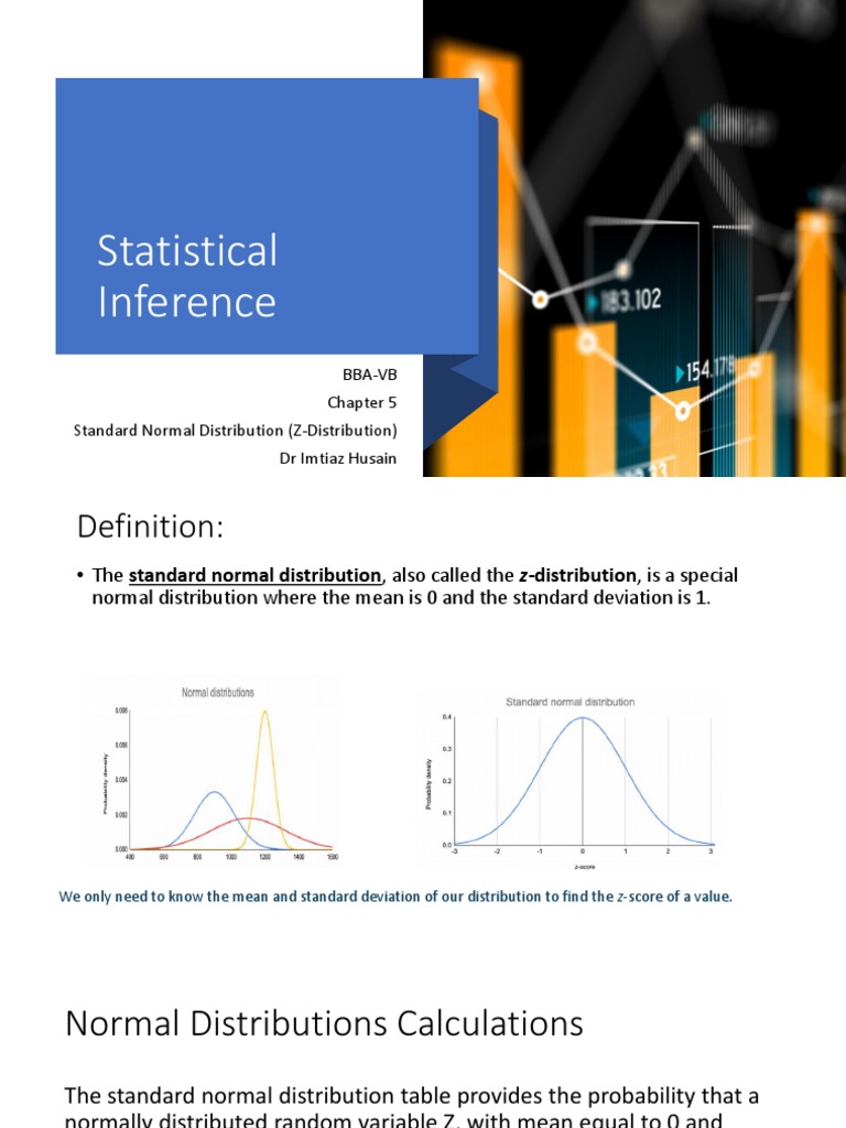 Normal Distribution Statistics | PDF | P Value | Standard Score