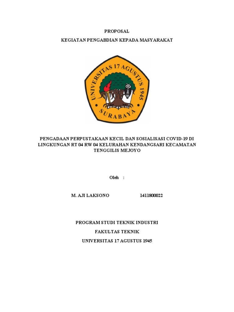 Proposal KKN | PDF | Karier & Perkembangan | Sains & Matematika