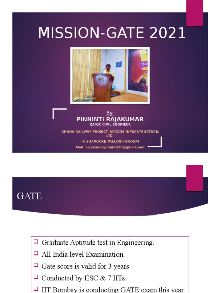 MISSION-GATE 2021 Final | PDF | Engineering | Civil Engineering