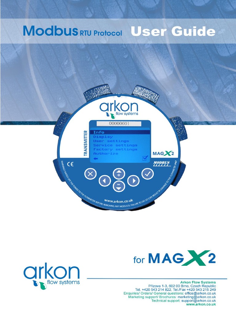 MAGX2 Modbus RTU User Guide - 0-V1.3 12-11-2014 | PDF | Computing | Computer Engineering