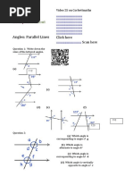 Corbett Maths Angles Parallel Lines | PDF | Angle | Elementary Geometry