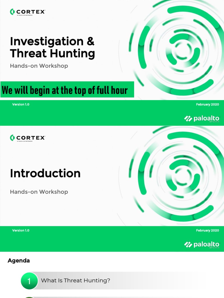 Cortex XDR Investigating&threat Hunting | PDF | Malware | Computer Network