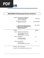NEC4 Compensation Event Template | PDF