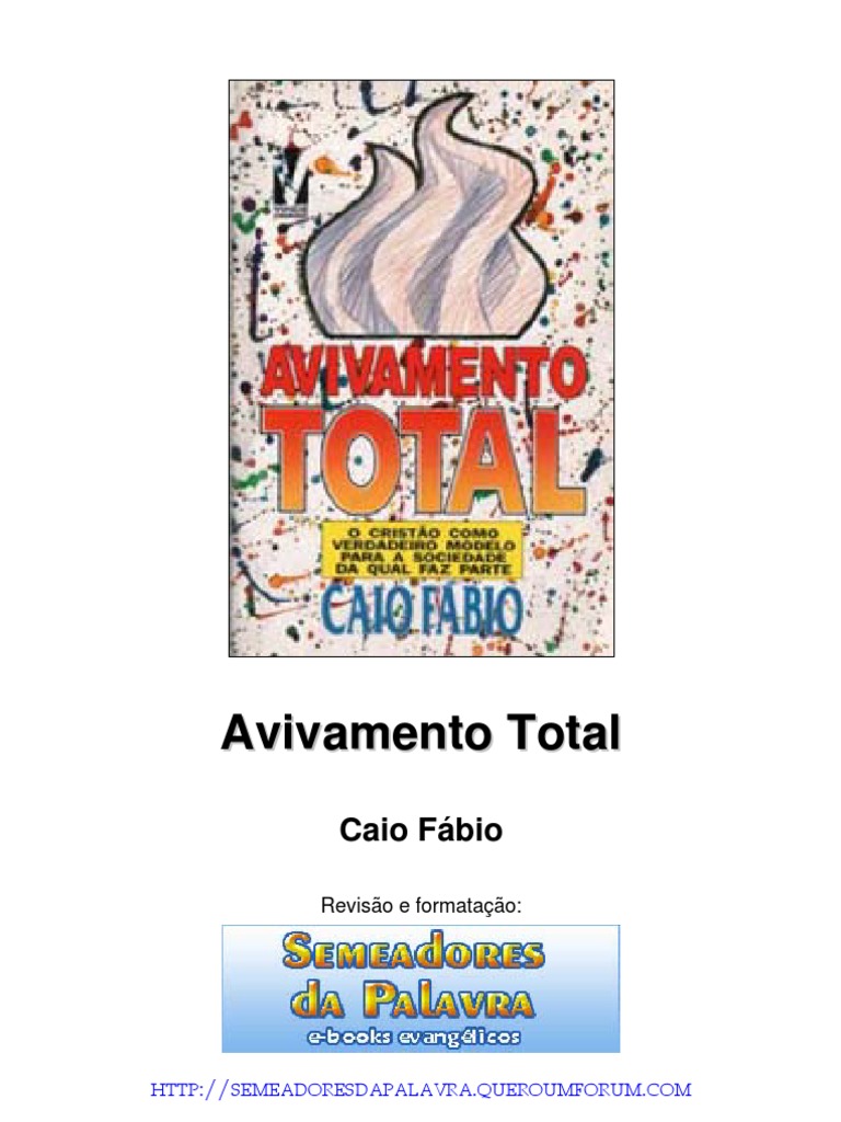 Caio Fábio - Avivamento Total | PDF | Livro do Apocalipse | Deus