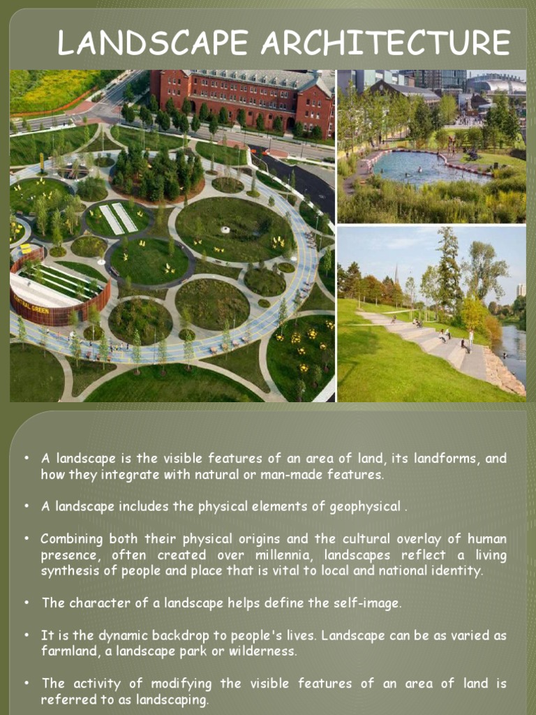 Landscape PPT 01 | PDF | Landscape | Trees