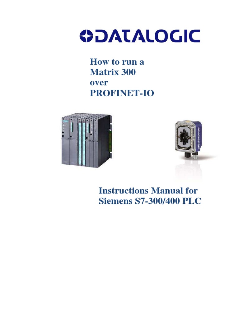 How To Run A Matrix300 Over PROFINET-IO (v1.1) | PDF | Programmable ...