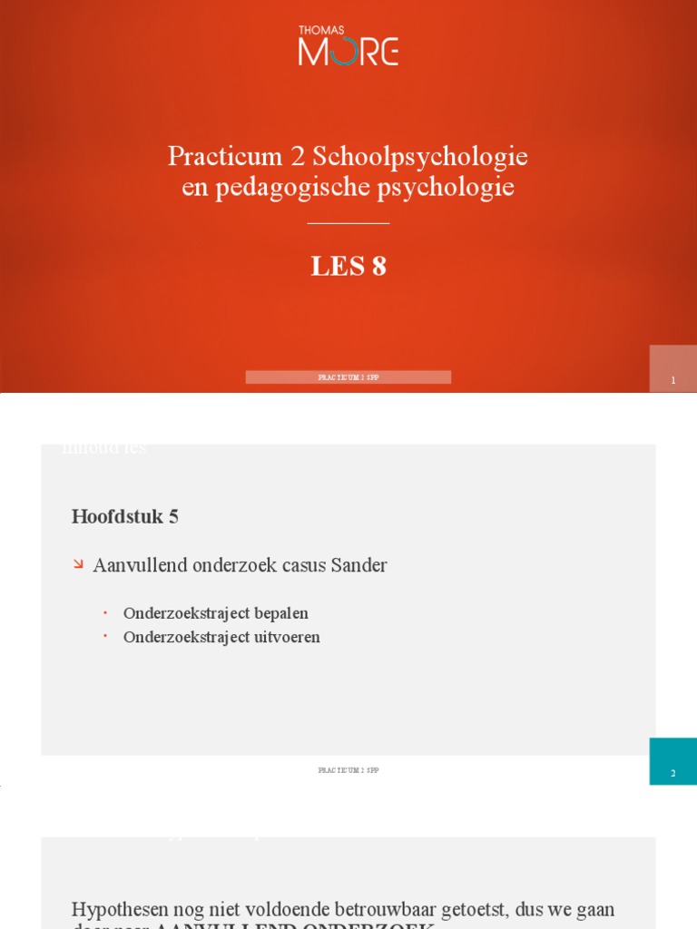 Pract 2 SPP Les 8 Studentenversie | PDF