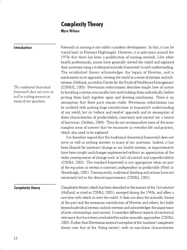 Complexity Theory-Wilson M. (2009) | PDF | Competence (Human Resources ...