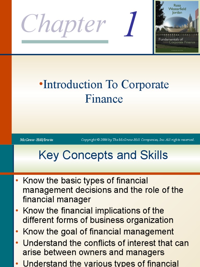 Introduction To Corporate Finance | PDF | Partnership | Taxes