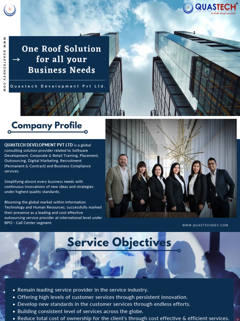 Quastech Development PVT LTD | PDF | Outsourcing | Internet & Web