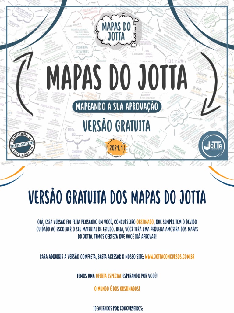Mapas Do Jotta Versão Gratuita 2021.1 | PDF