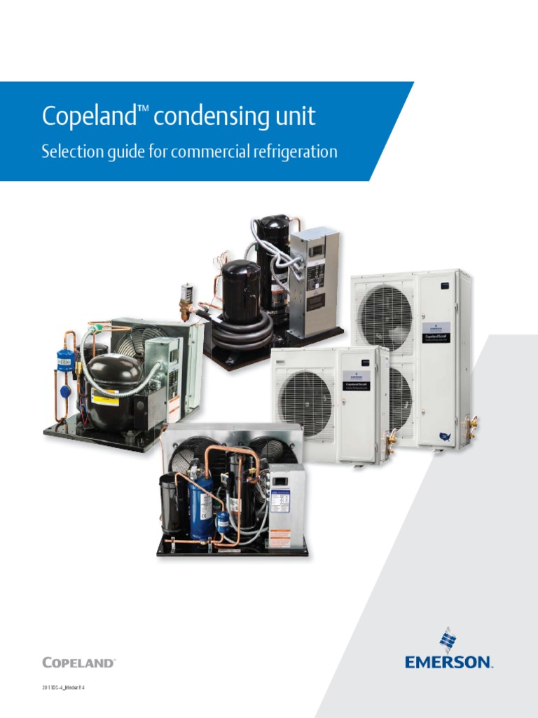 Copeland Condensing Units Selection Guide Es MX 3709200 | Download Free ...