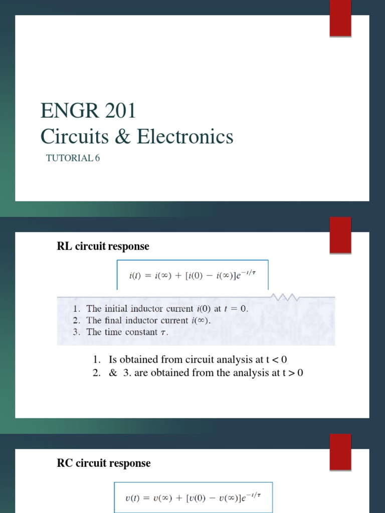 ENGR 201 - Tutorial 6 | PDF
