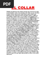 Cuento El Collar - Guy de Maupassant | PDF