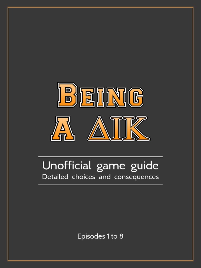 Walkthrough - Being A DIK | PDF