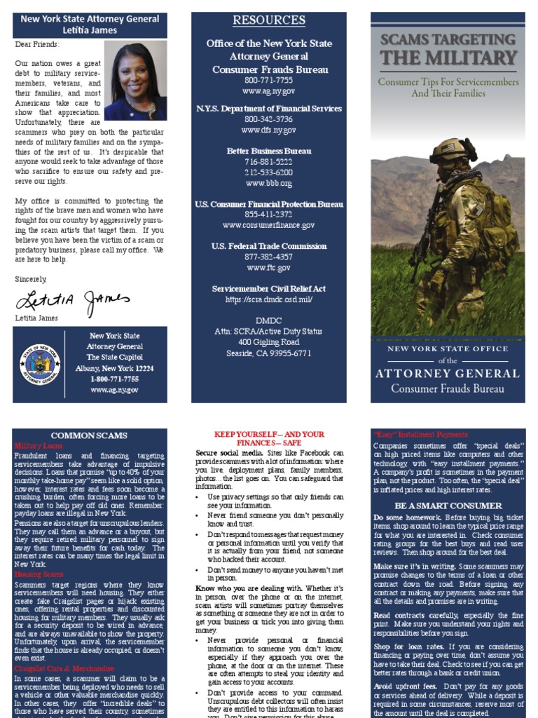 Military Scams | PDF | Loans | Spamming
